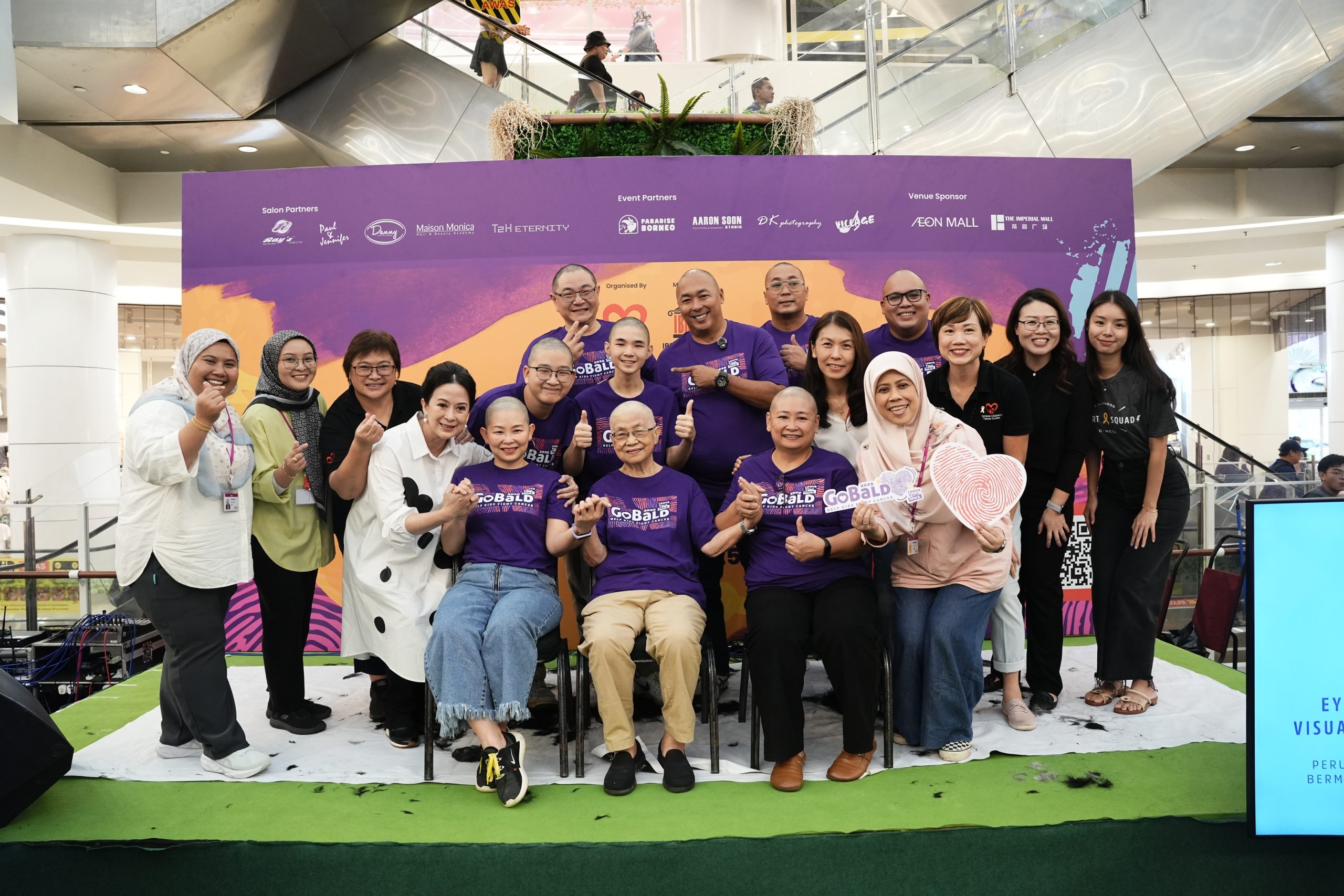 LEAVE YOUR MARK: GOBALD 2025 SEES RM450,000 RAISED AND 164 WENT BALD TO ...