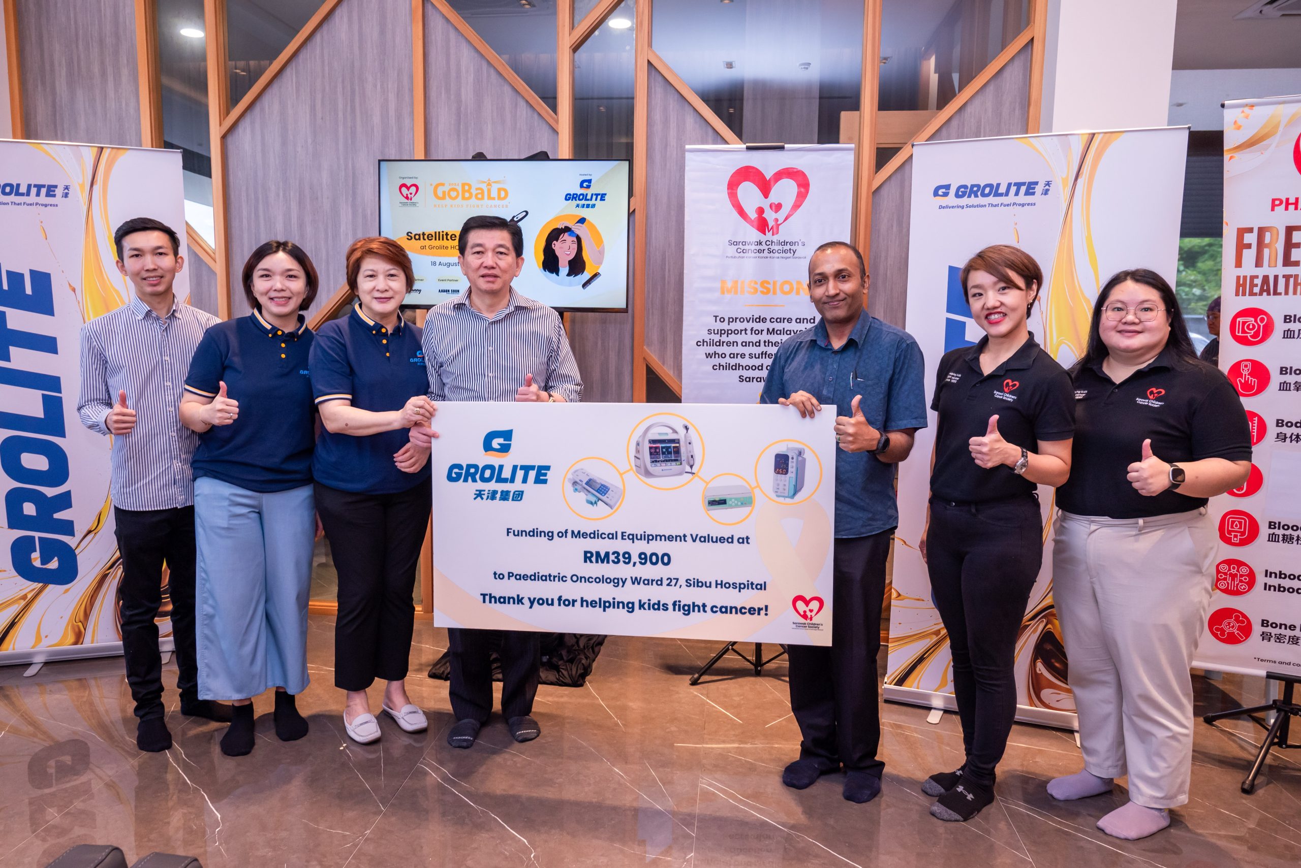 GROLITE’S FIRST PARTNERSHIP WITH SCCS RAISES OVER RM77,000 AND SHAVES ...